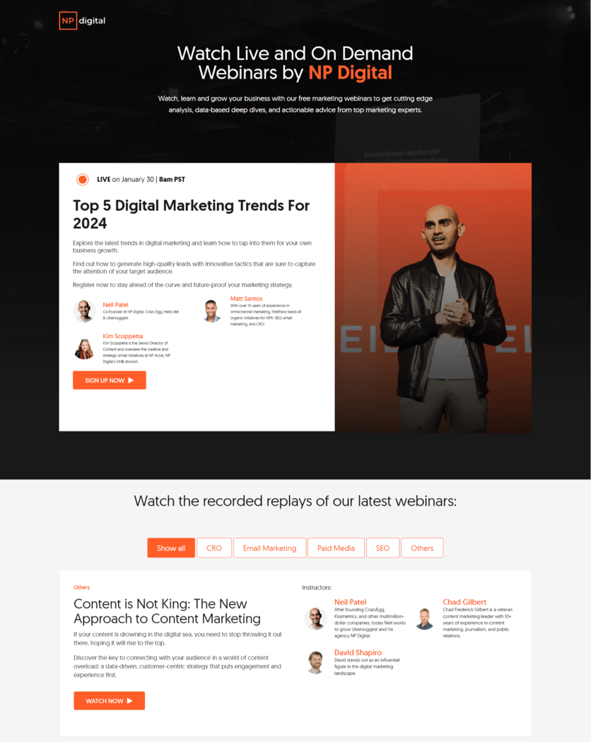 14 Successful Webinar Examples – Webinars to Follow in 2025